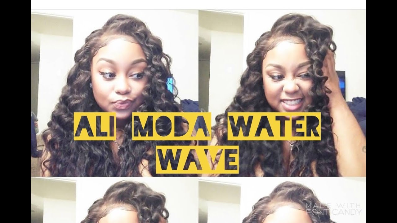 Ali Moda 8a Malaysian Water Wave Hair Review - YouTube