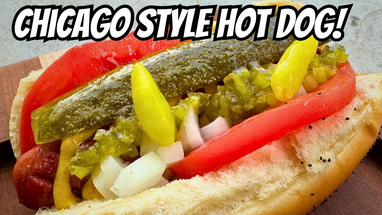 Chicago Style Hot Dog | Char Dog - YouTube