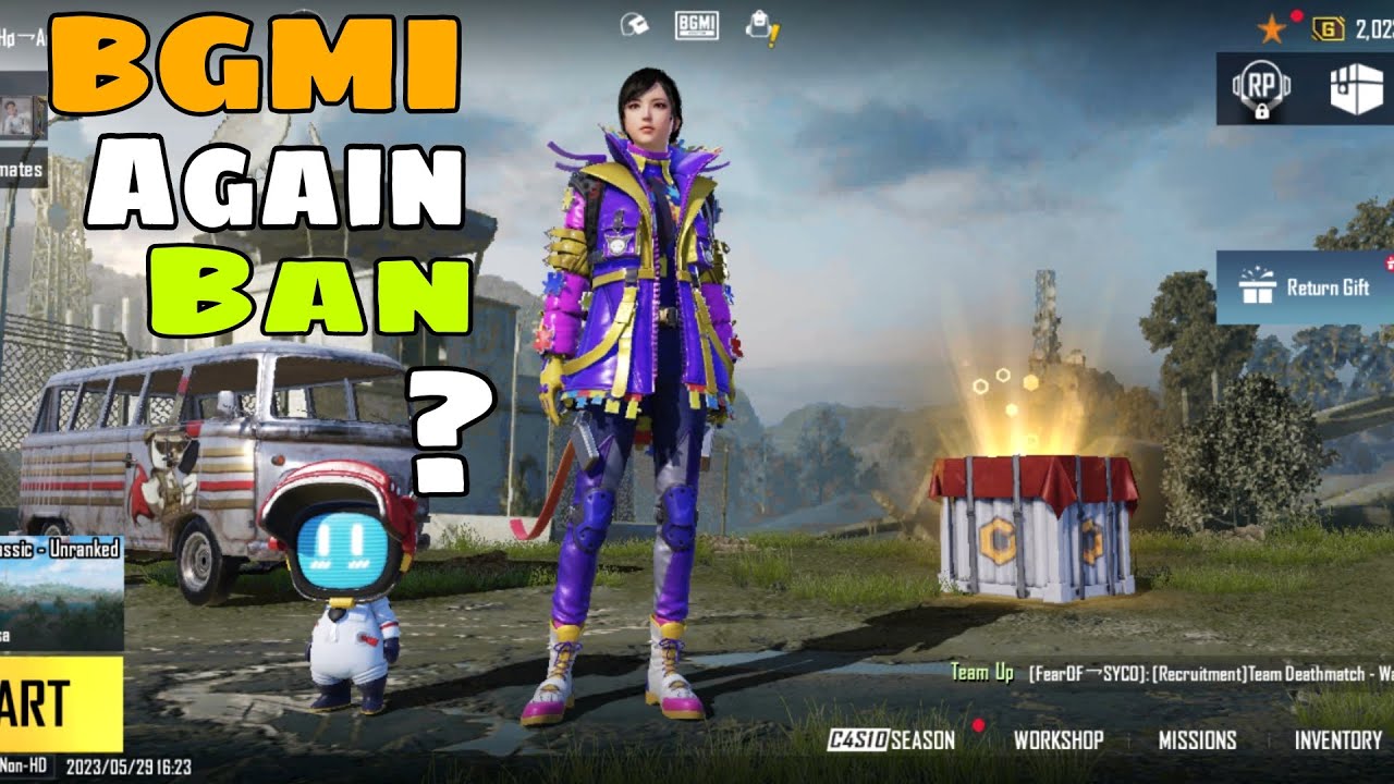 BGMI BAN ? | BATTLEGROUNDS MOBILE INDIA - YouTube