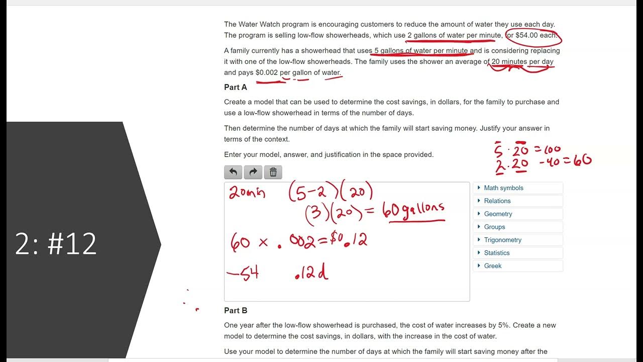 Unit 2 problem 12 - YouTube