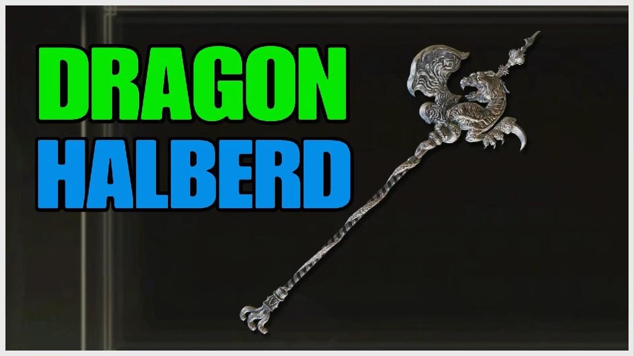 ELDEN RING- Dragon Halberd - YouTube
