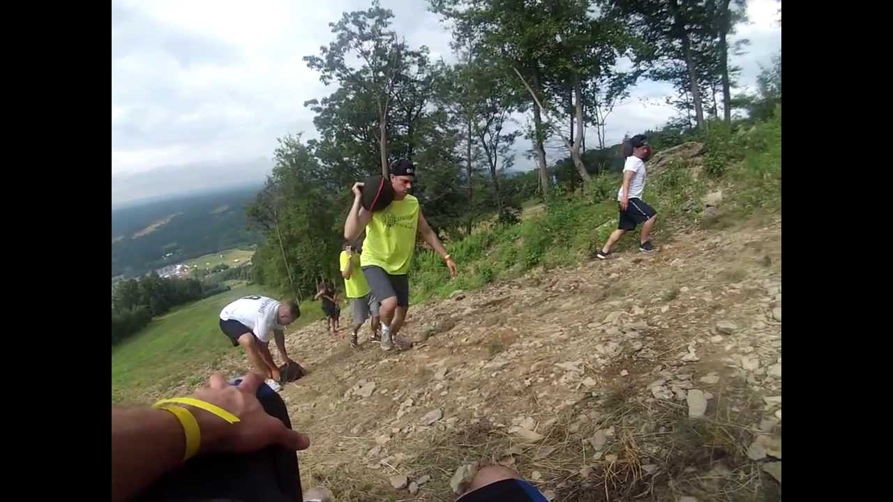 more of my first spartan race SANDBAG CARRY - YouTube