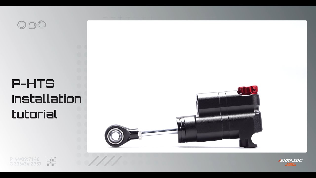 P-HTS Installation Tutorial | SIMAGIC Tutorial - YouTube