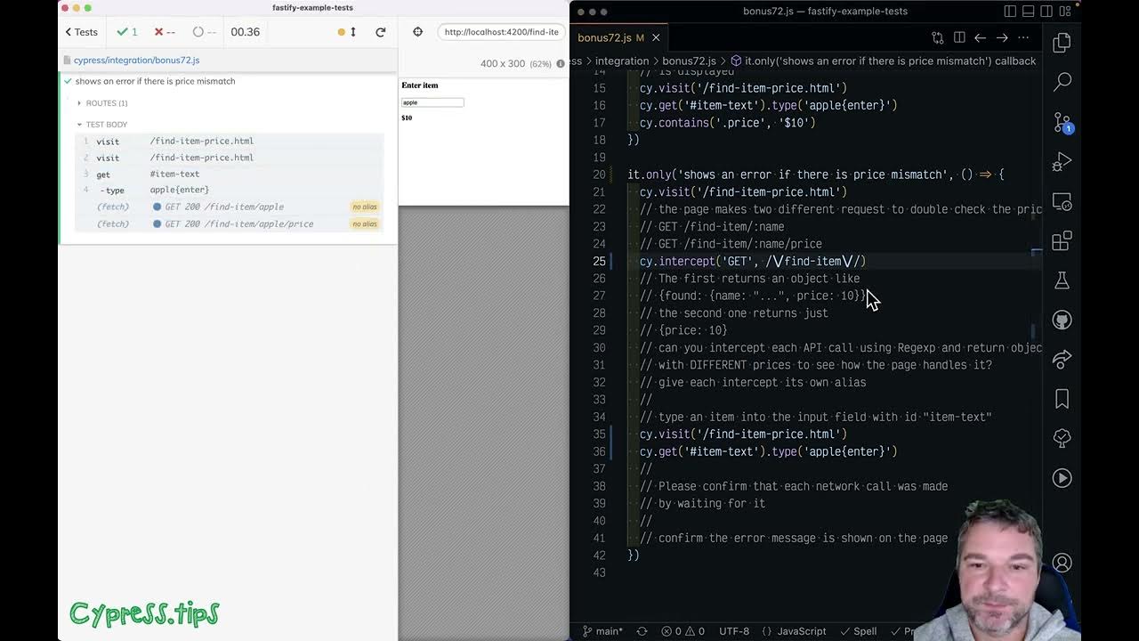 Intercept Two API Calls Using Regular Expressions Exercise - YouTube