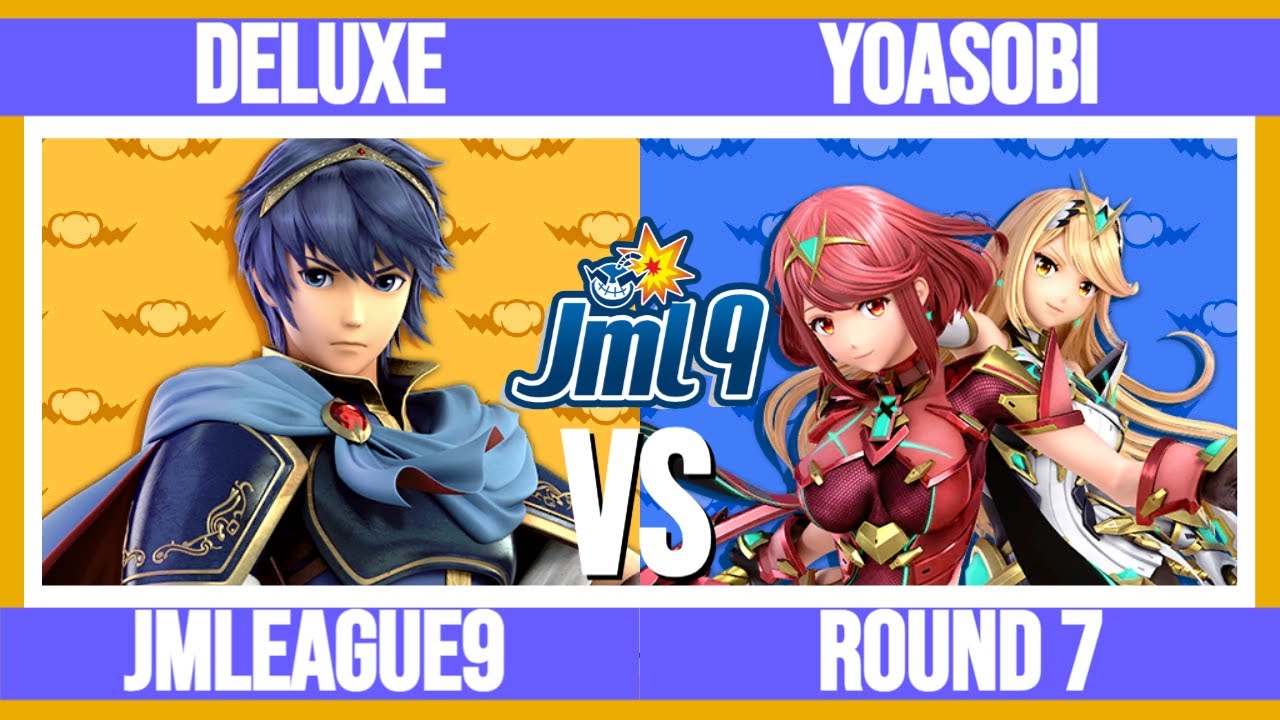 DELUXE (Marth, Lucas, Meta Knight) vs YOASOBI (Sephiroth, Pyra & Mythra ...