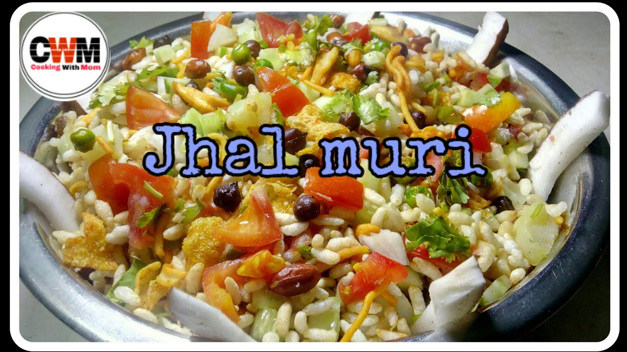 Jhal Muri Recipe | Masala Muri | Indian street food | Bhelpuri ...