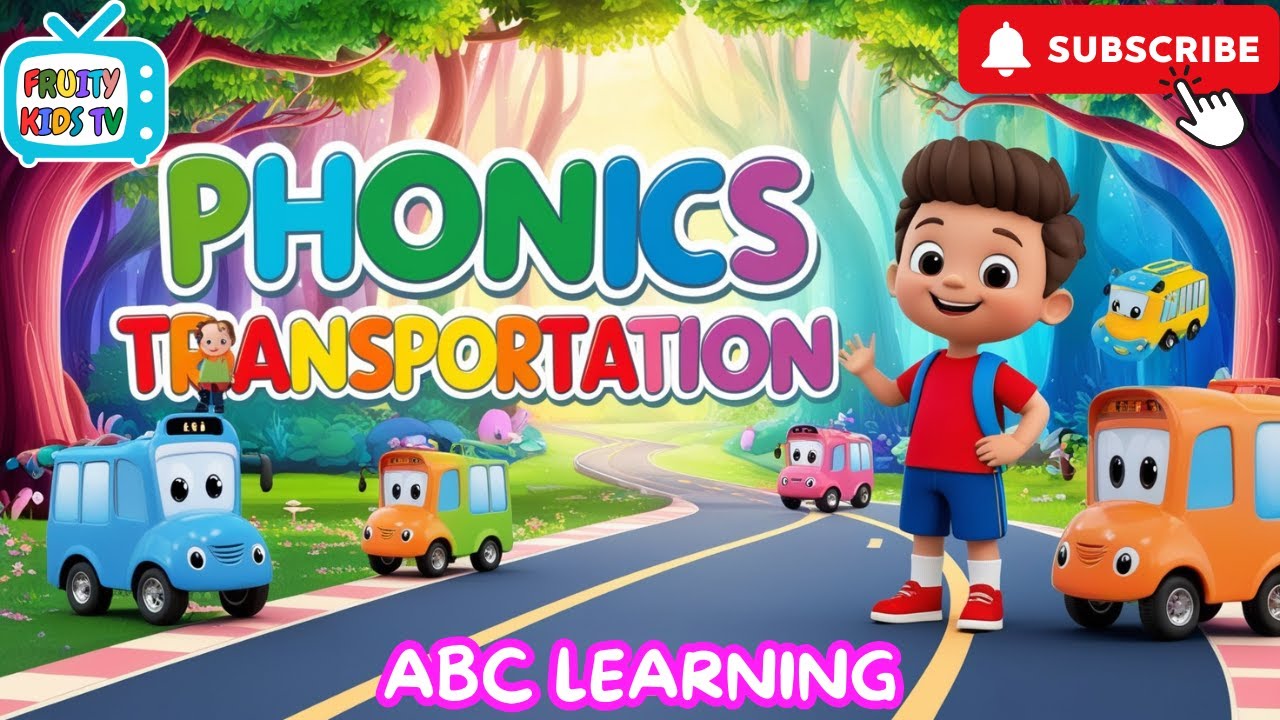 Phonics Transportation | Fun Phonics Learning | Explore Letters and ...