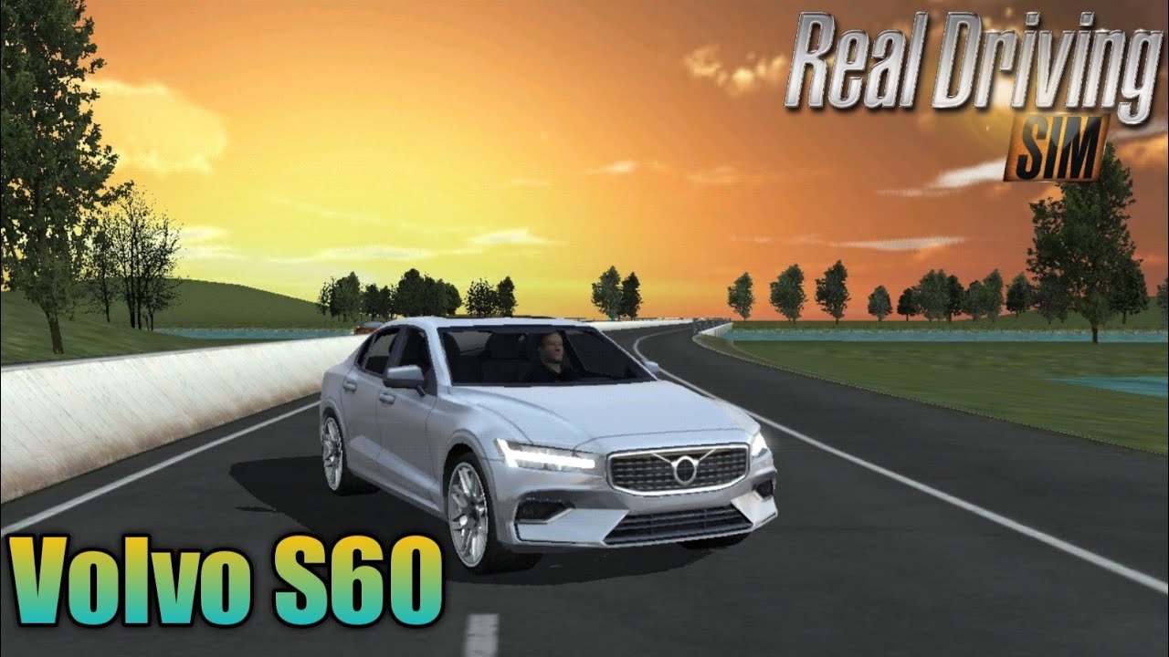 Real driving sim first drive Volvo S60 - YouTube