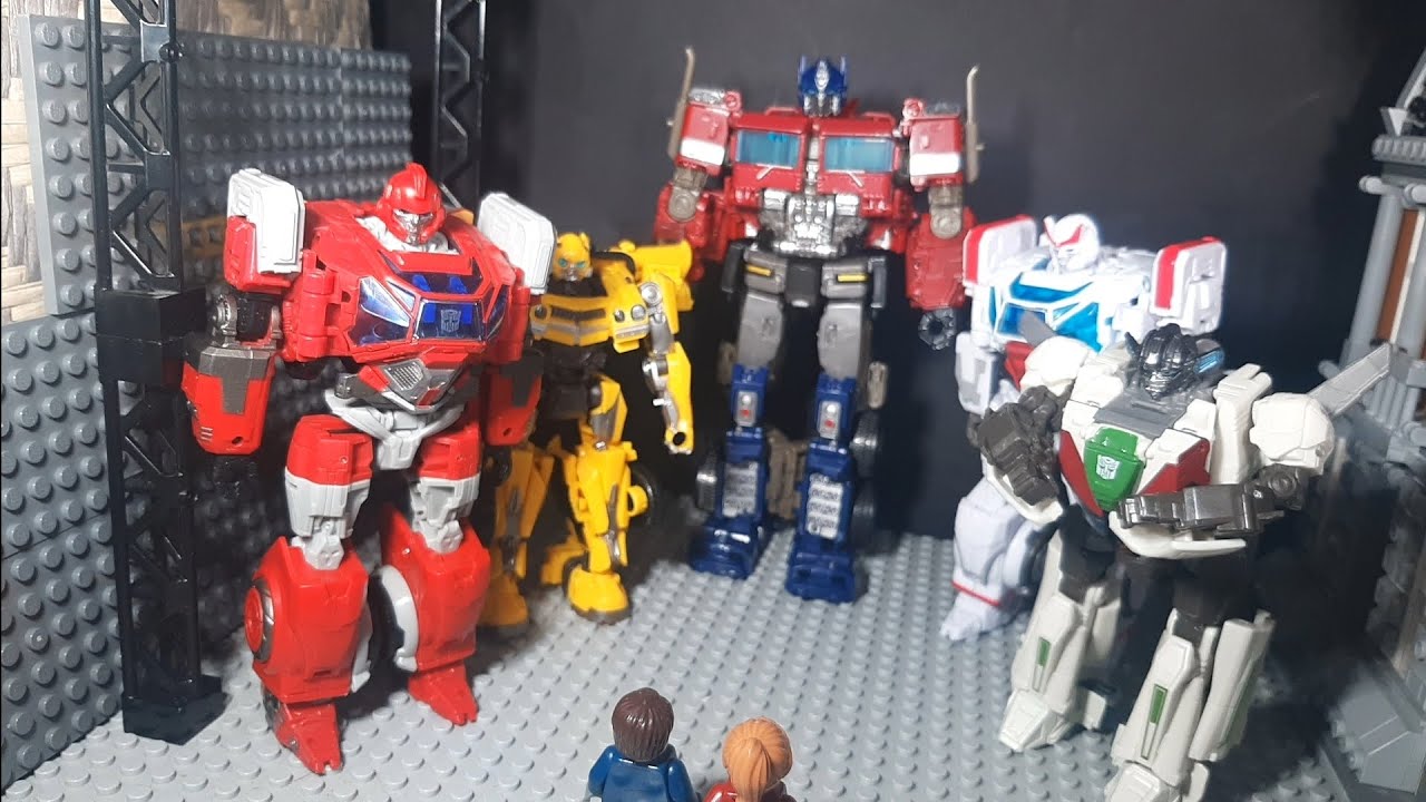 Transformers 2007 autobots arrival animation. - YouTube