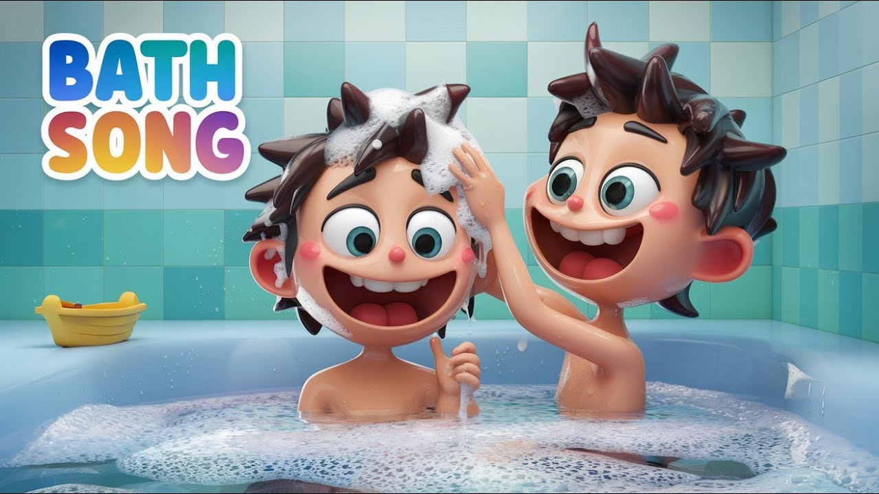 Bath Time Bubbles and Fun | Nursery Rhymes for Babies - YouTube