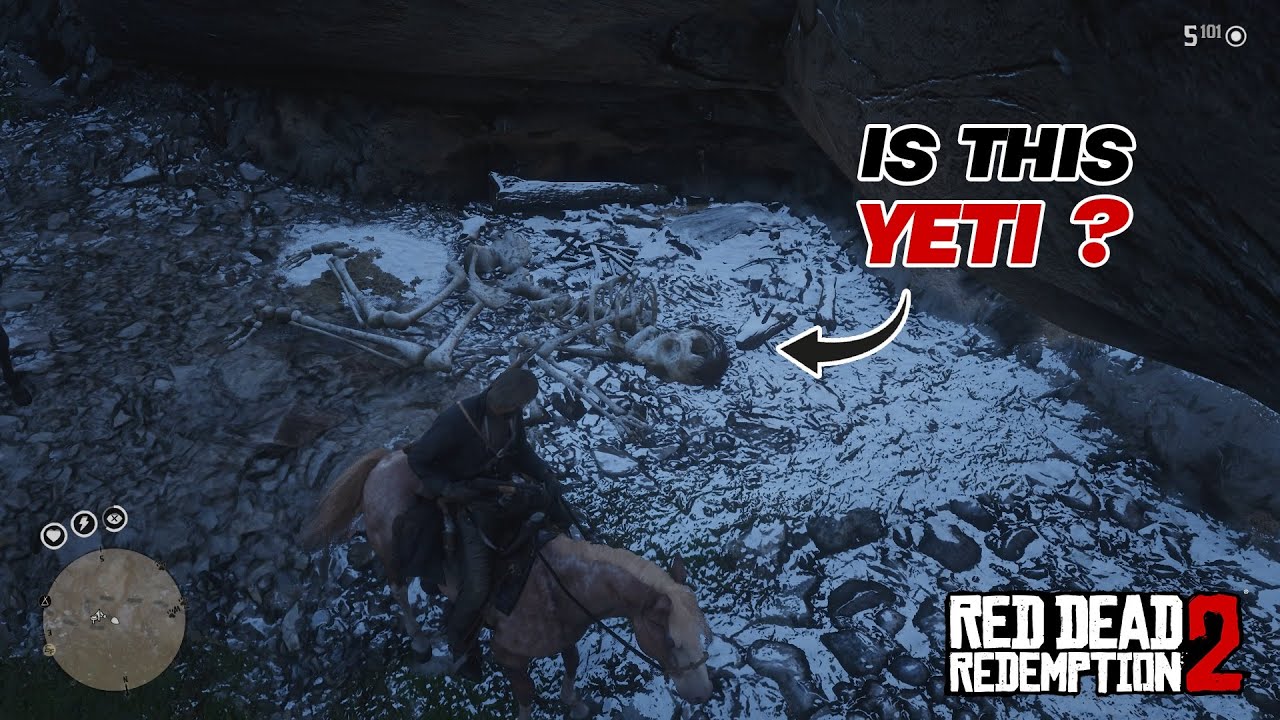 RDR2 PC | The Mysterious Giant man - YouTube