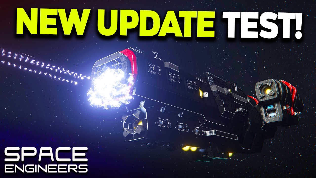 Space Engineers - NEW Warfare Evolution Update Test LIVE - YouTube