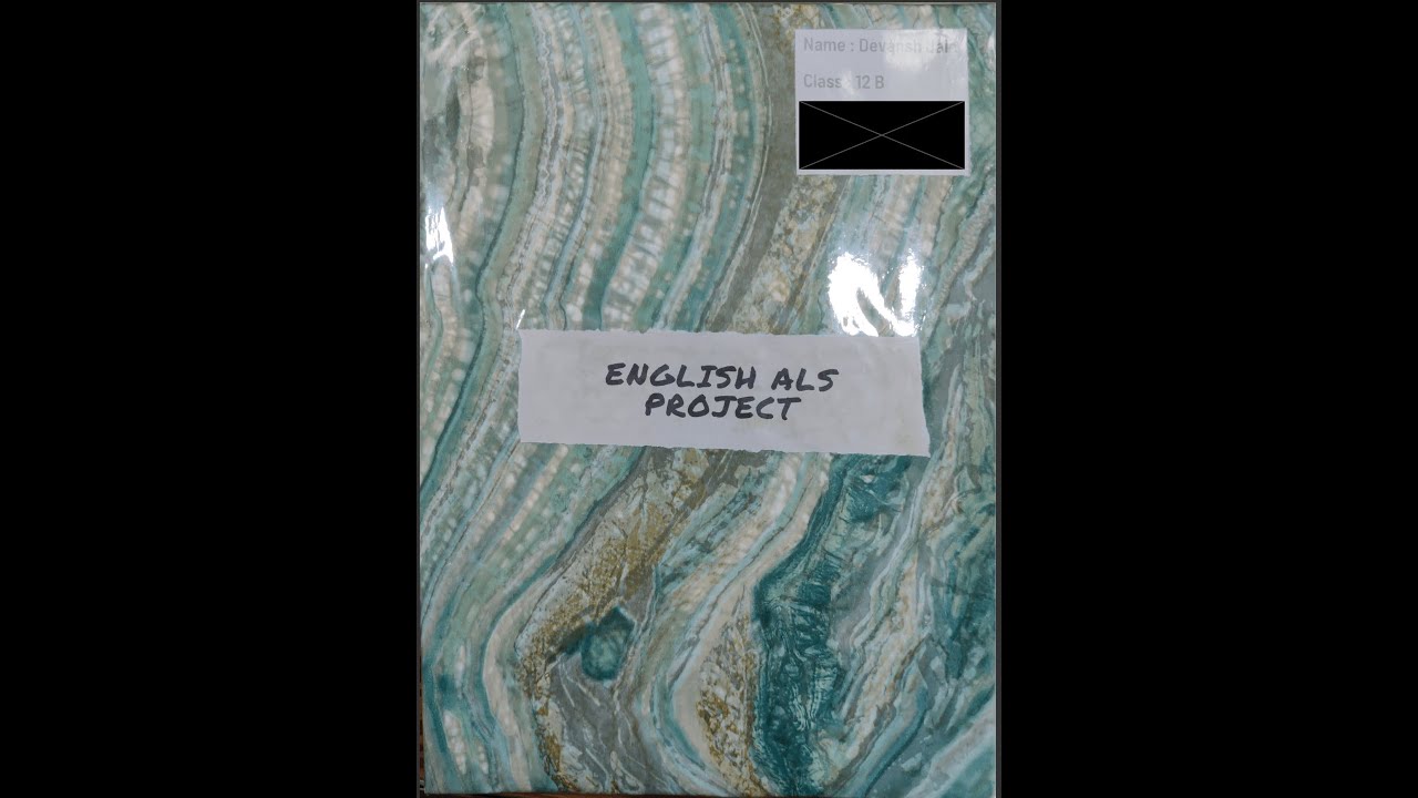 English ALS Project | Class 12 | Conduct a survey on old age homes ...