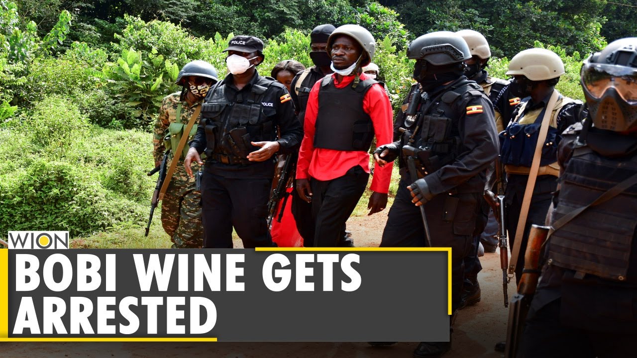 Uganda opposition candidate Bobi Wine arrested, police fire tear gas at ...