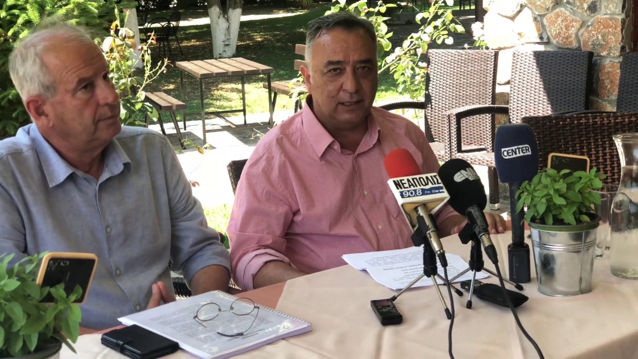 Παναγιώτης Αγγελίδης - Πηλοθεραπευτήριο Κρηνίδων - YouTube