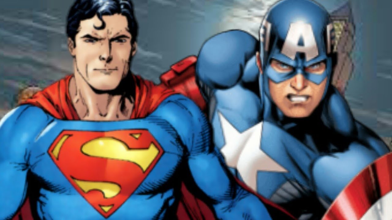 Rap Battle: Superman vs Captain America (DC vs Marvel) - YouTube