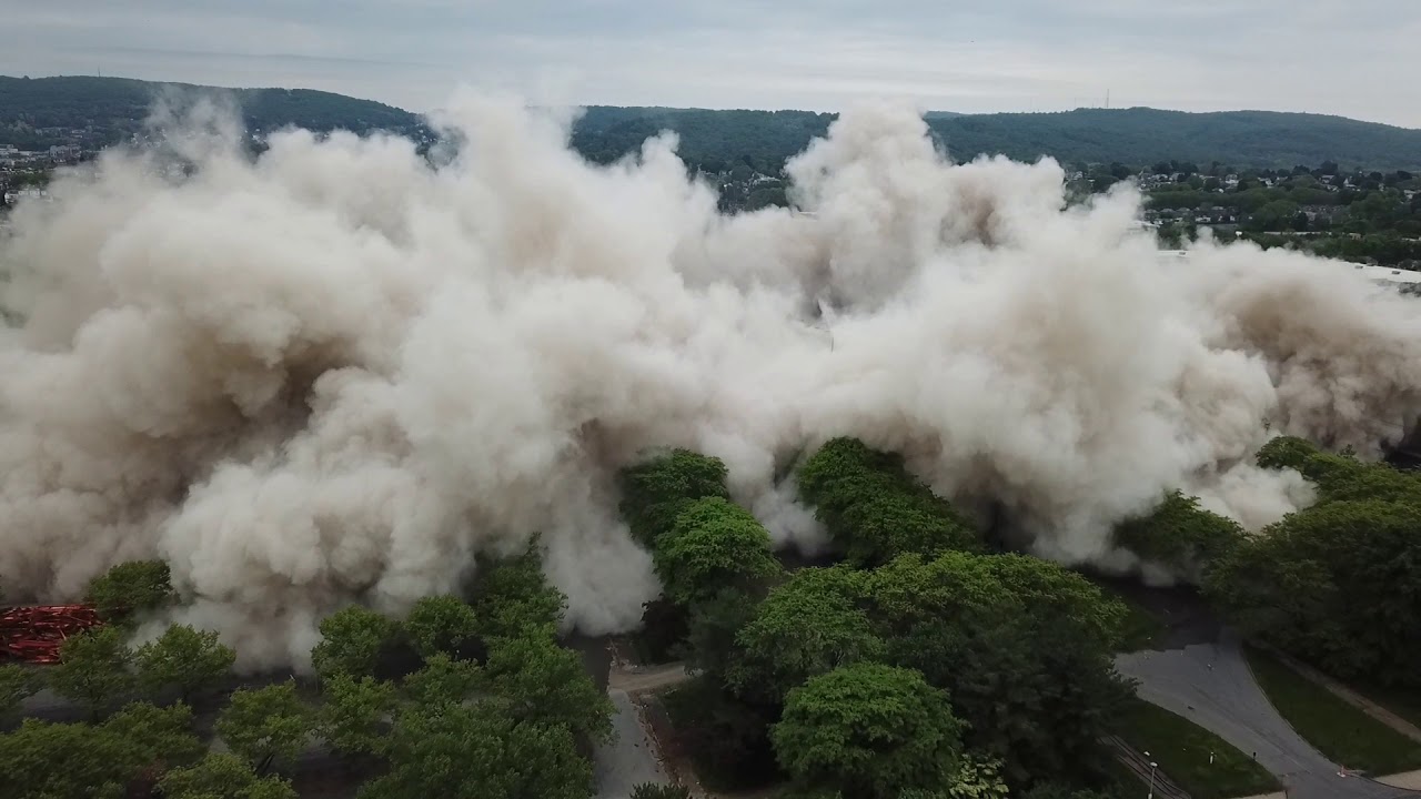 Bethlehem Steel Martin Tower Demolition 5/19/2019 - YouTube