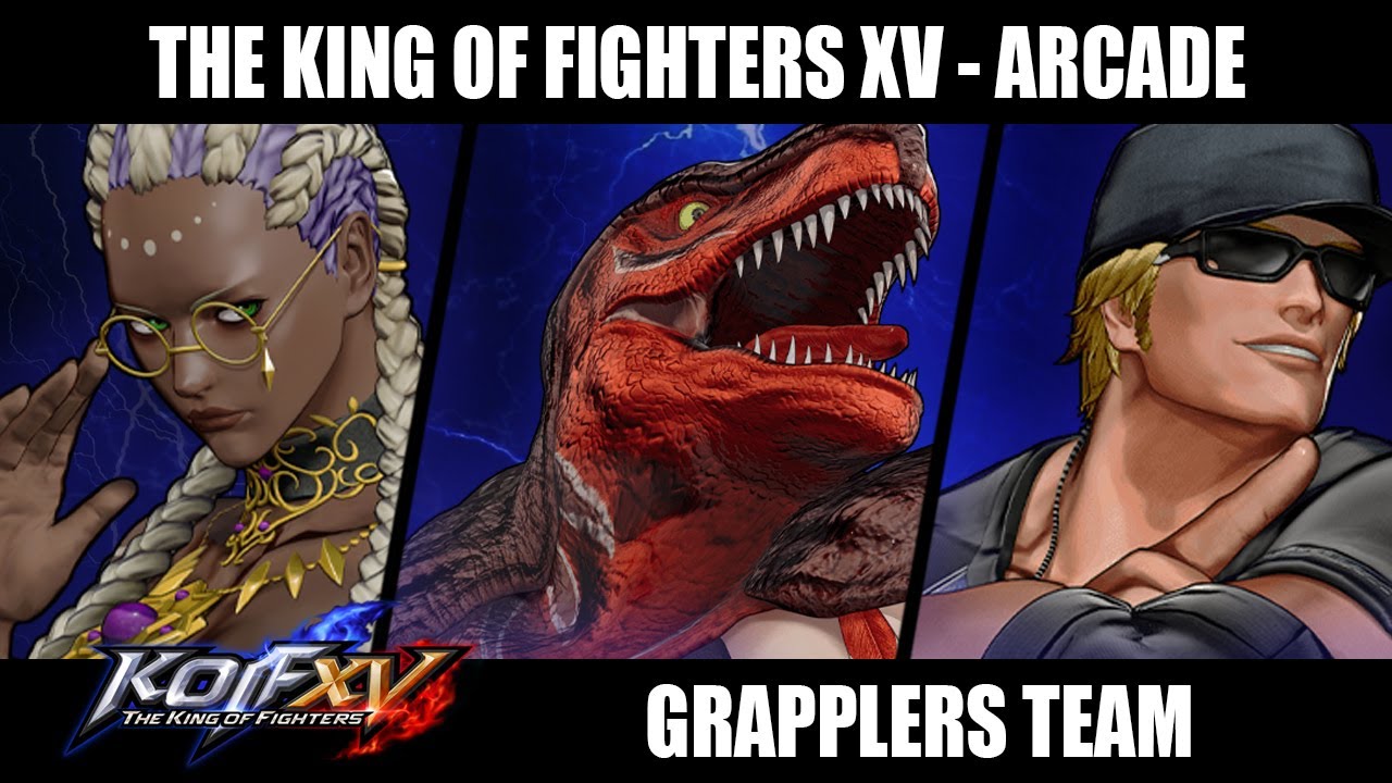 KOF XV TEAM GRAPPLERS Arcade - YouTube