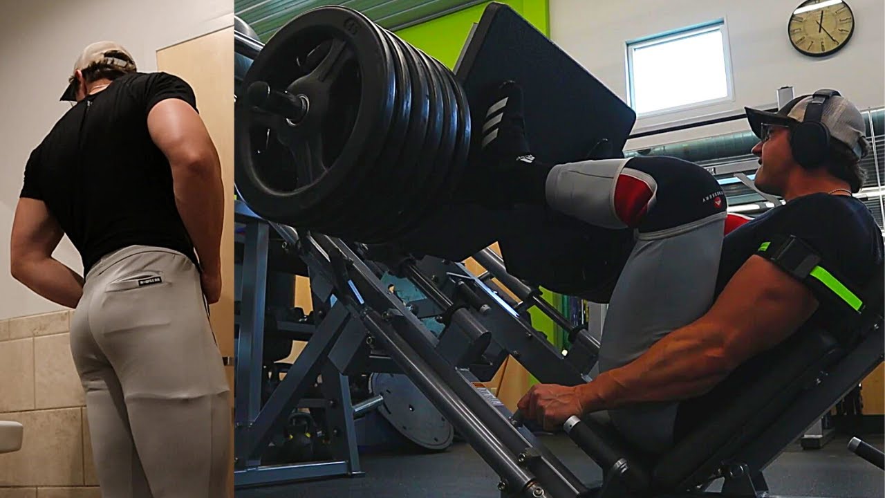 Full Day of Eating on a Cut | Leg Workout - YouTube