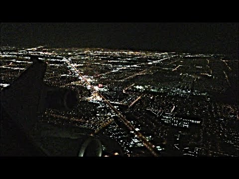 Boeing 747-400 Night Take Off From Las Vegas McCarran Airport - YouTube