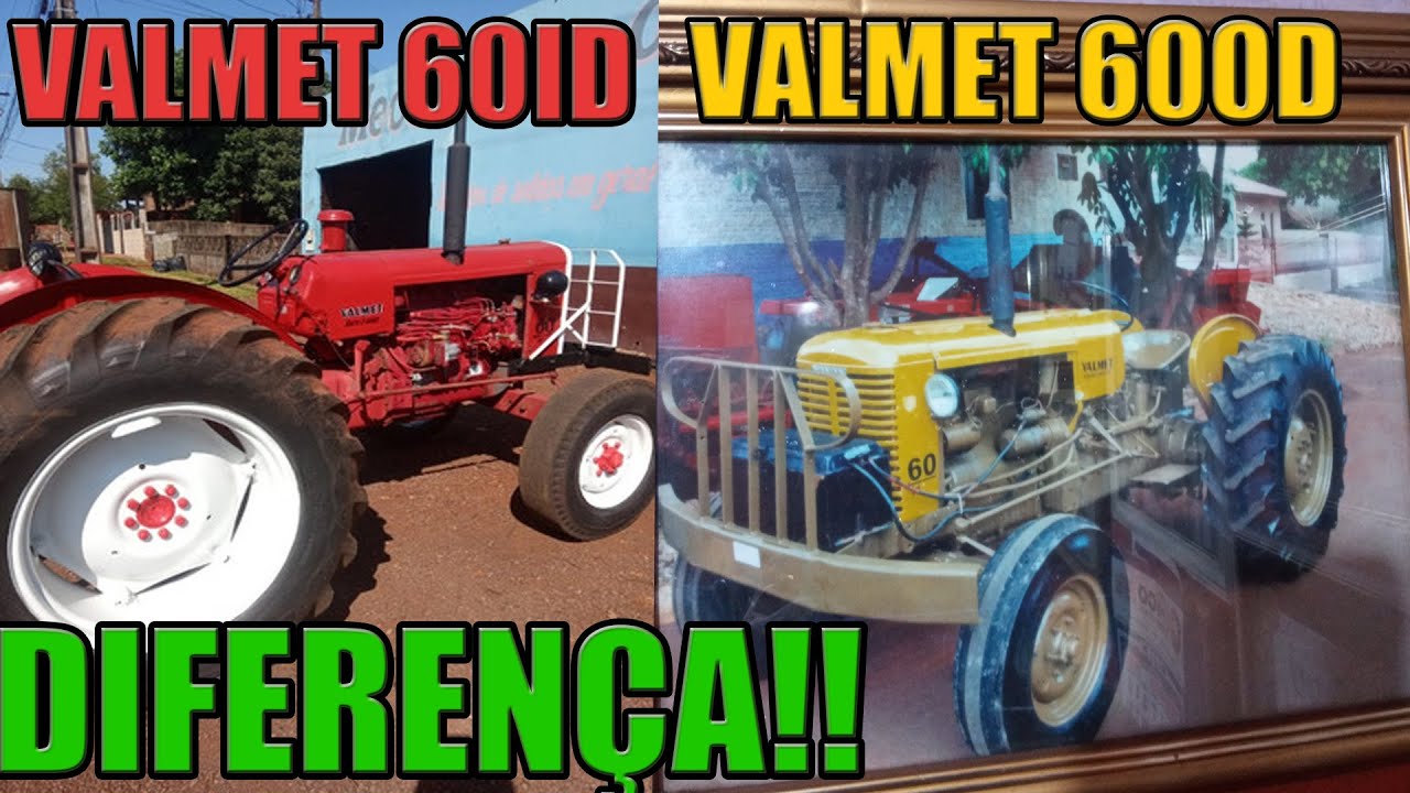 Diferença Entre Os Valmet 600d e 60id - YouTube