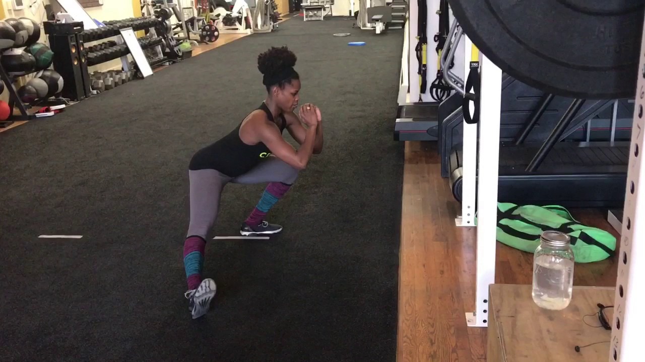Lateral Lunge w/ Ankle Eversion - YouTube