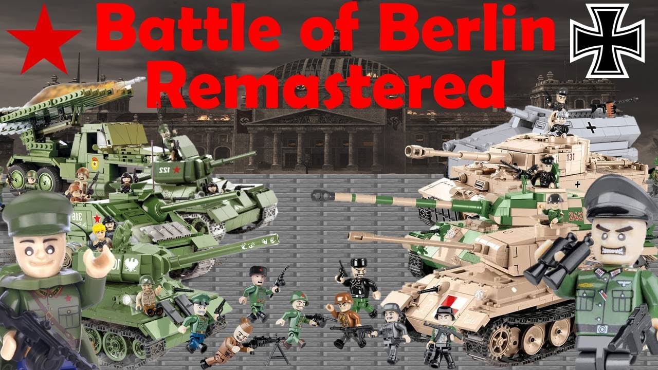 Lego/Cobi WW2 Battle of Berlin Movie Animation - YouTube
