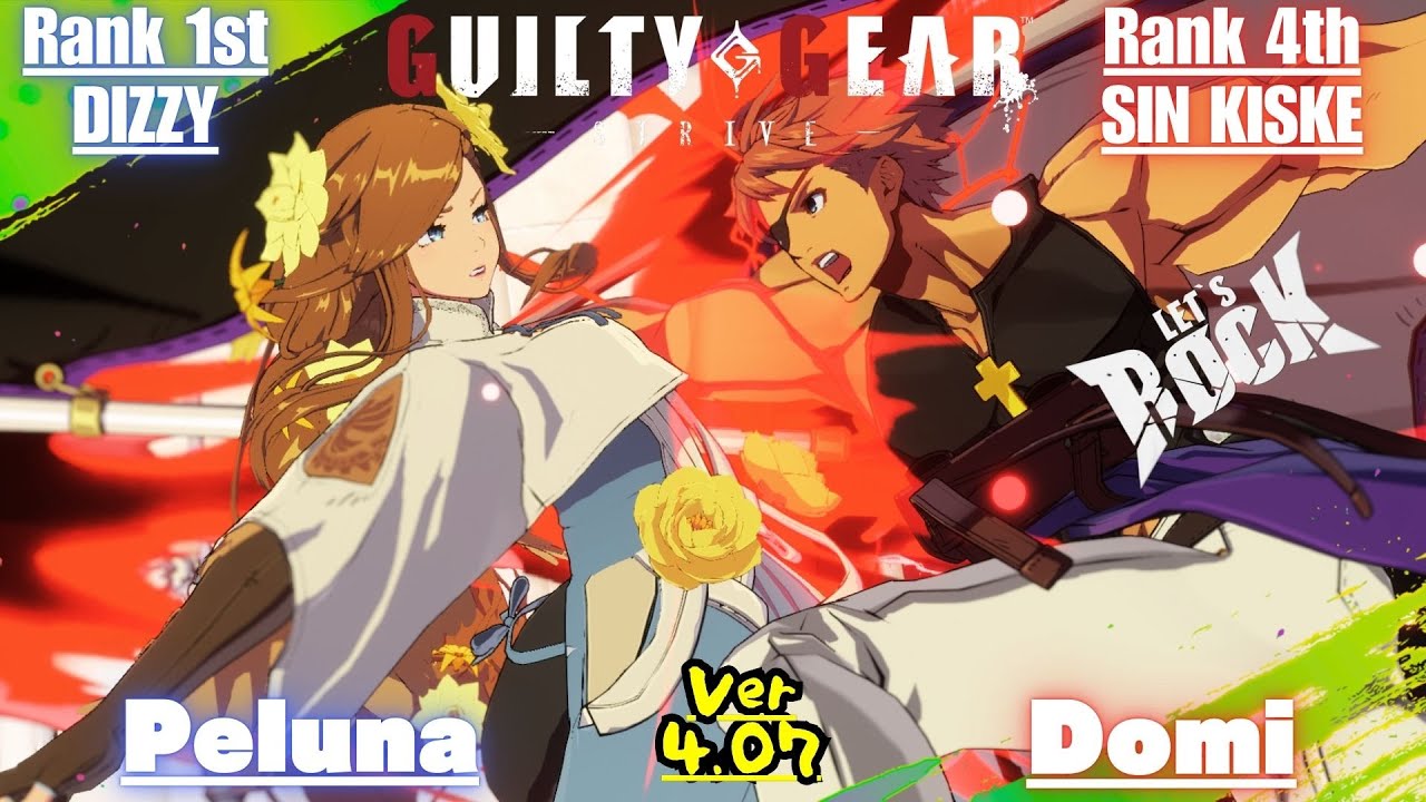 GGST Rank 1st DIZZY / ディズィー [ Paluna ] vs Rank 4th SIN / シン [ Domi ...