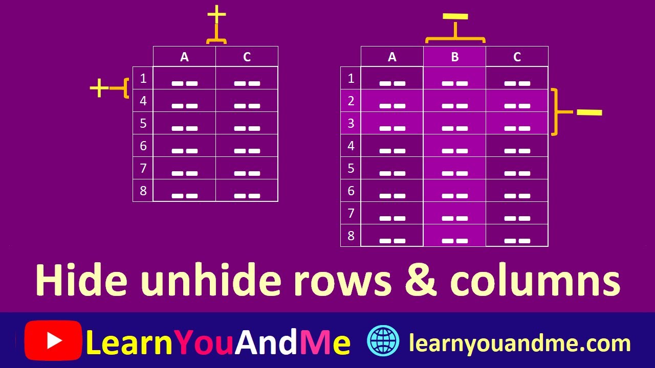 How To Unhide Rows In Excel Hide And Unhide Rows And Columns In Excel how-to-unhide-rows-in-excel-hide-and-unhide-rows-and-columns-in-excel