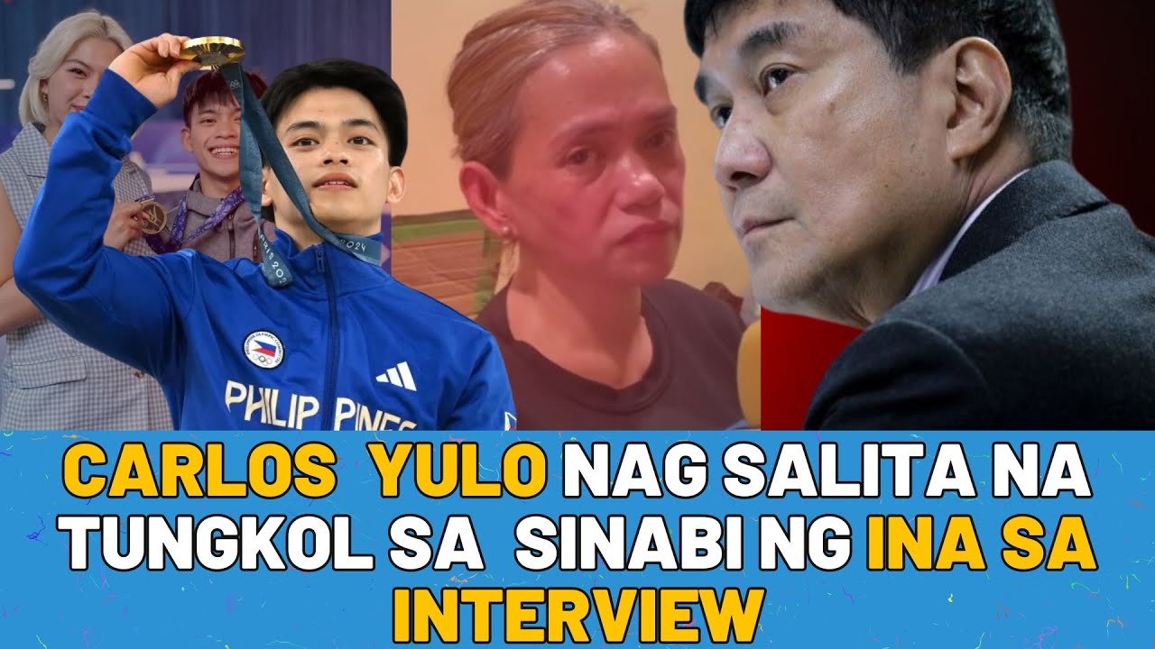 GOLDEN BOY "CALOY" CARLOS YULO NAG SALITA TUNGKOL SA SINABI NG INA SA ...