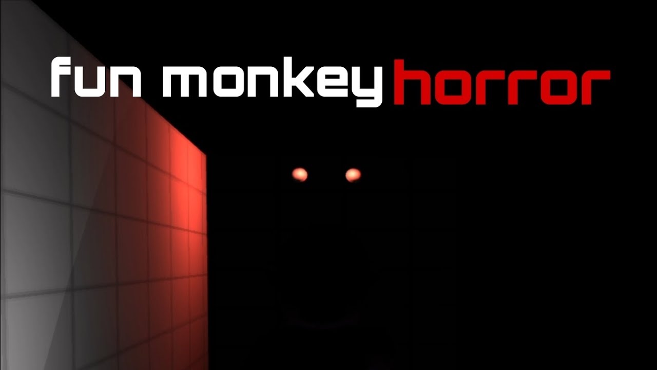 Playing RUN in FUN MONKEY HORROR - YouTube