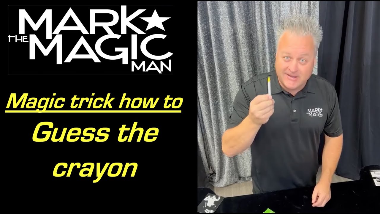 Magic trick how to - Guess the crayon - YouTube