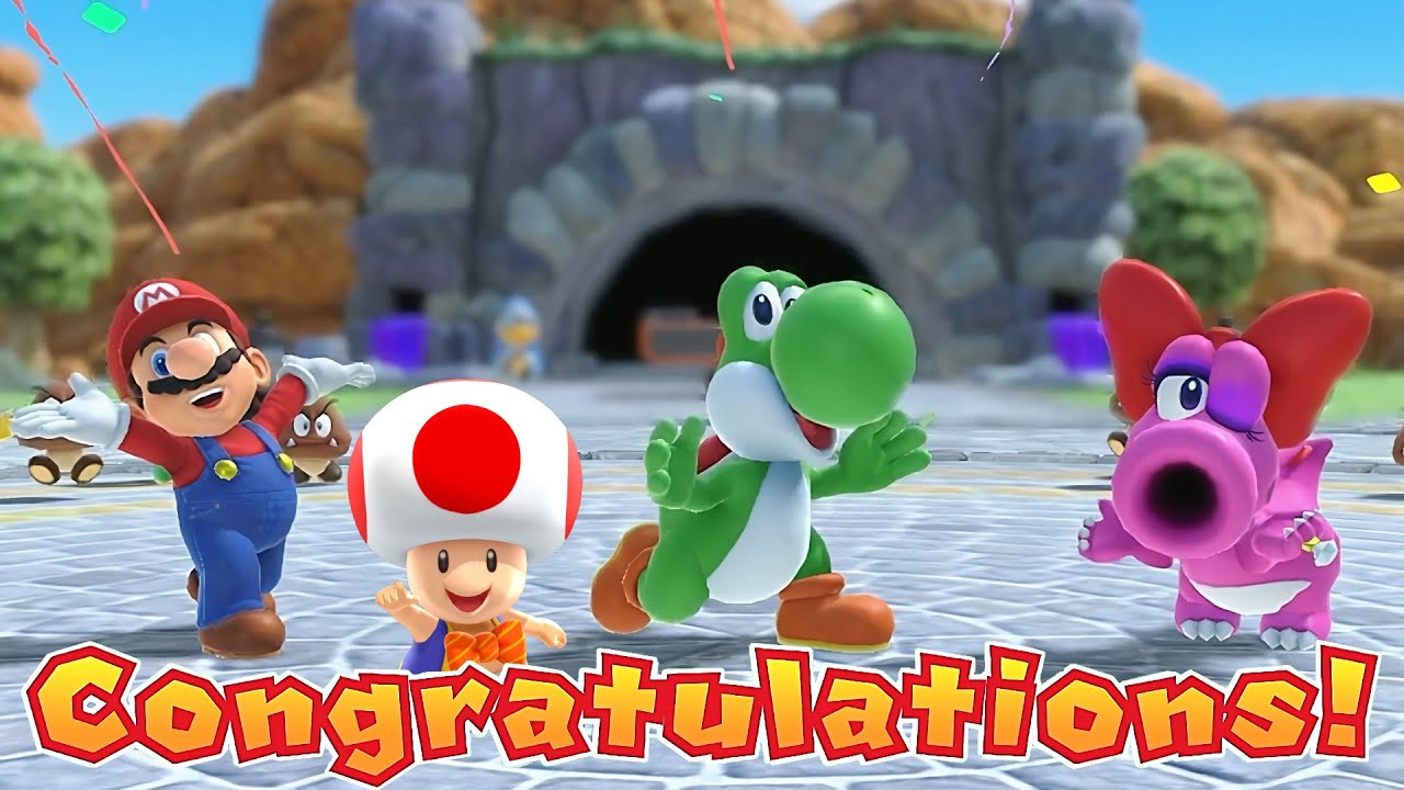 Mario Party Superstars Trio Challenge Mario Yoshi and Birdo Play as a ...