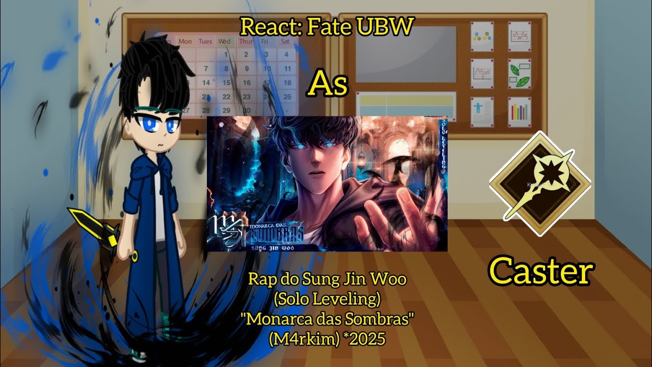 Fate UBW reagindo ao Rap do Sung Jin Woo "Monarca das Sombras" (@M4rkim ...