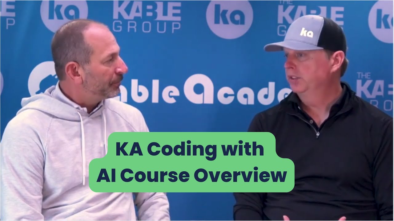 Kable Academy - Coding With AI Course Overview - YouTube