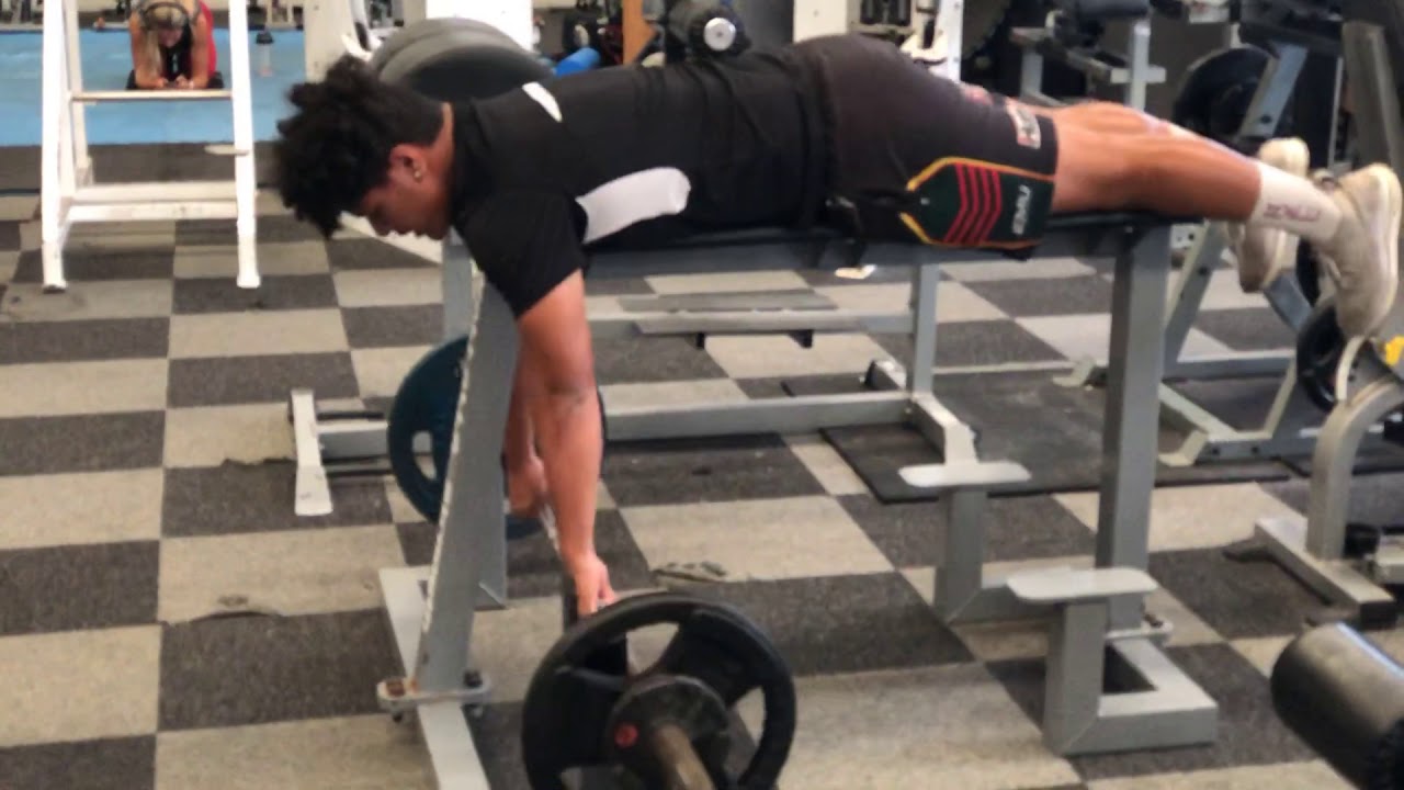 Bench pulls - YouTube