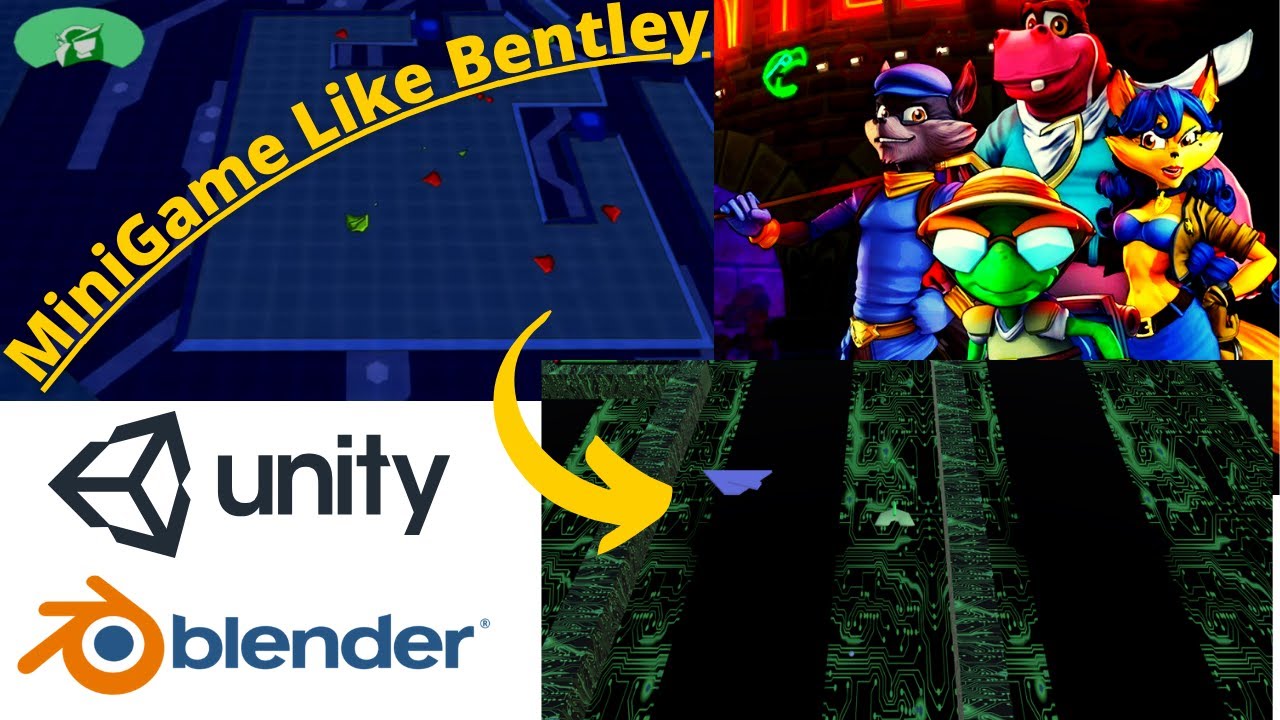 I Replicated Sly Cooper Mini-game on UNITY So YOU Can Play!!! - YouTube
