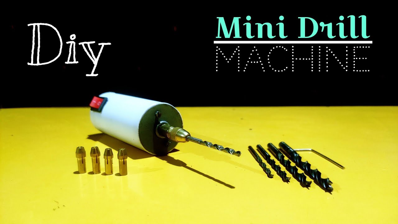 Amazing Mini Drill Tools Made With Recyclable material | Powerful Mini ...