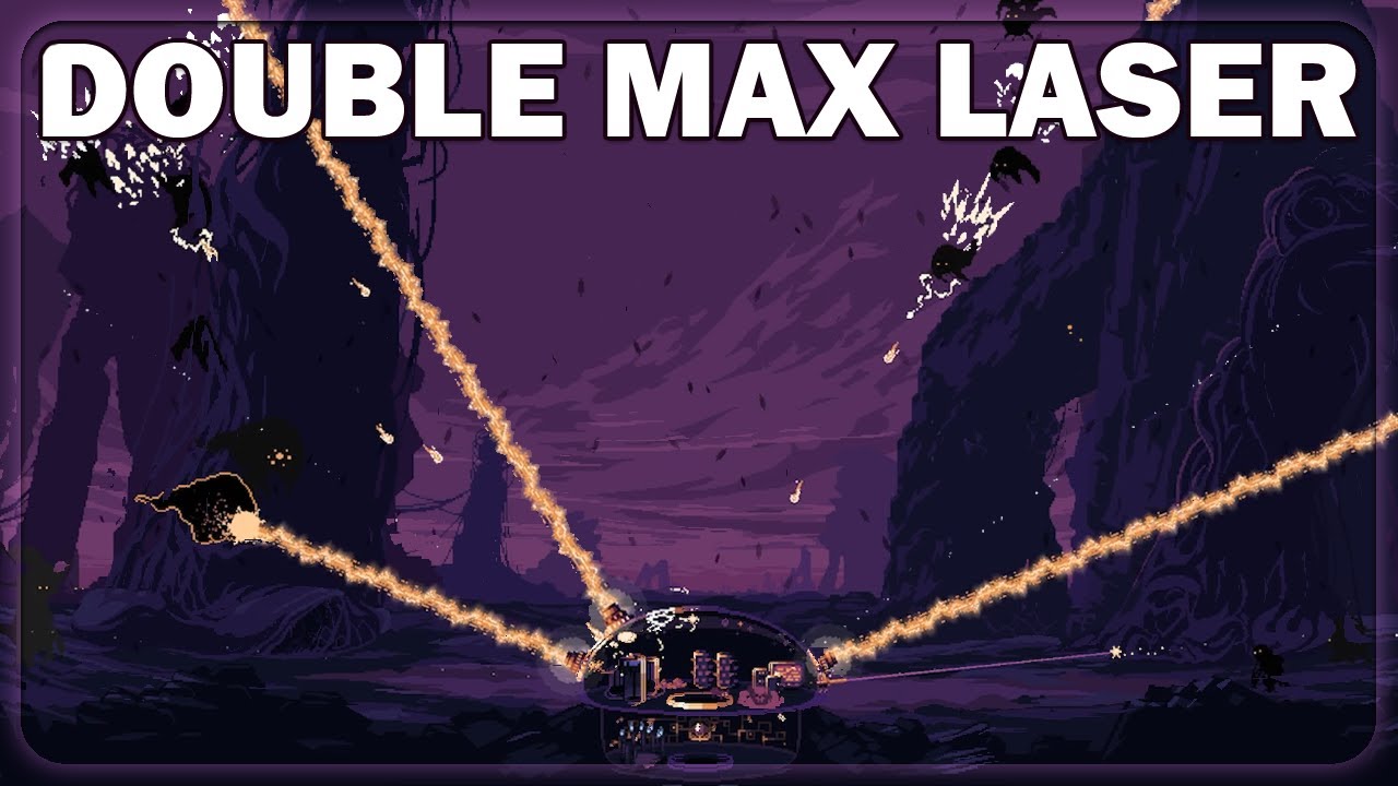 The NEW Fully Upgraded Laser is UNSTOPPABLE in Dome Keeper - YouTube