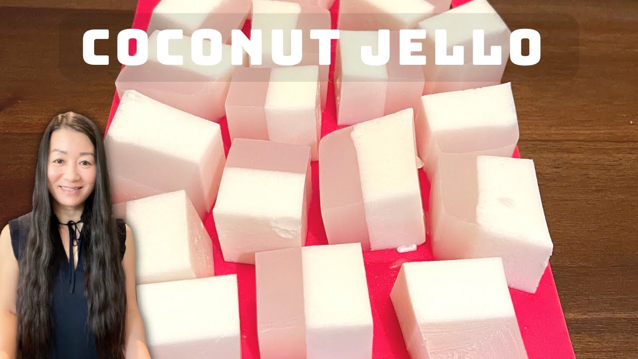 Coconut Jello - Very Easy to Make || Ly Cooks - YouTube