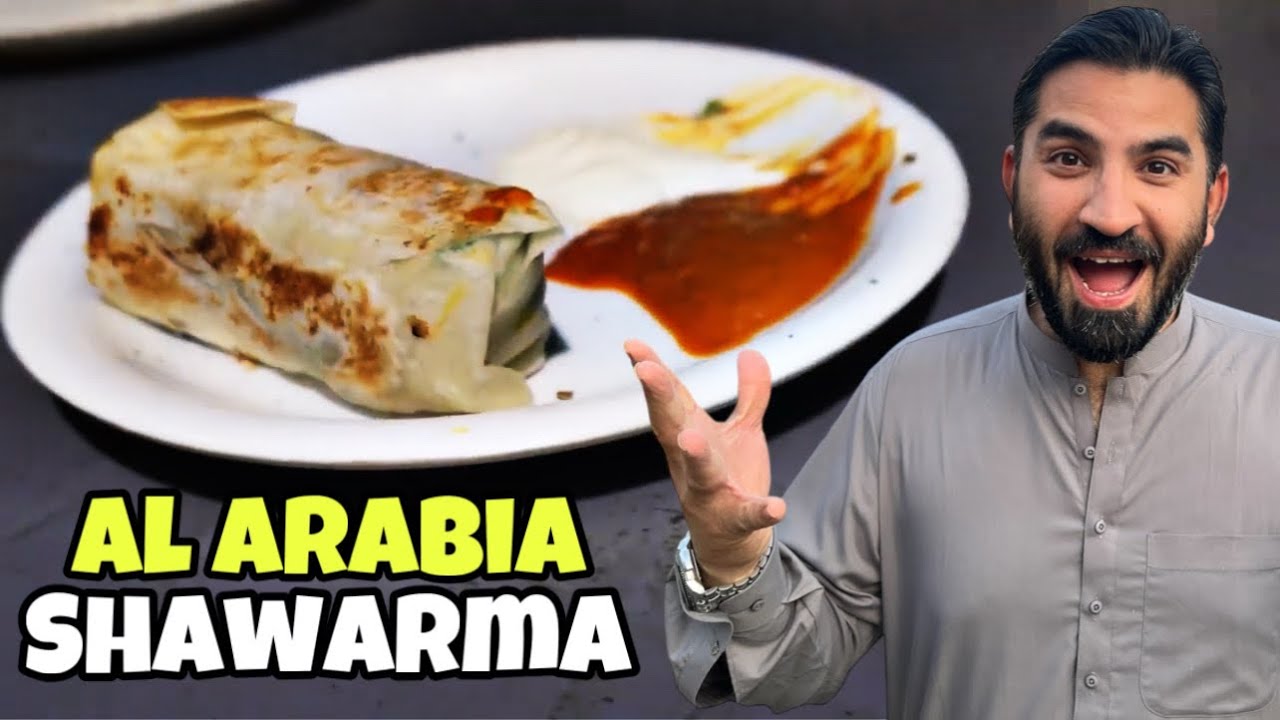 Al Arabia Shawarma Review | Best Street Food in Hyderabad | Shawarma ...