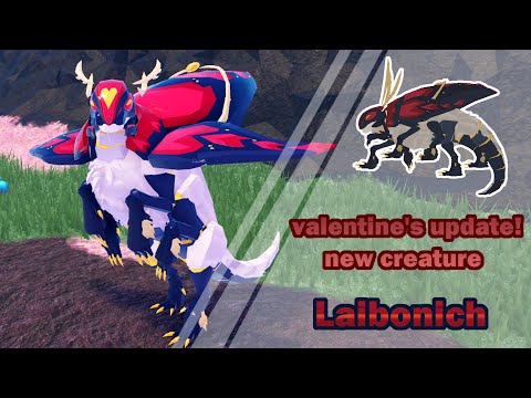 Valentine's update-New creature Laibonich! | Creatures of Sonaria - YouTube