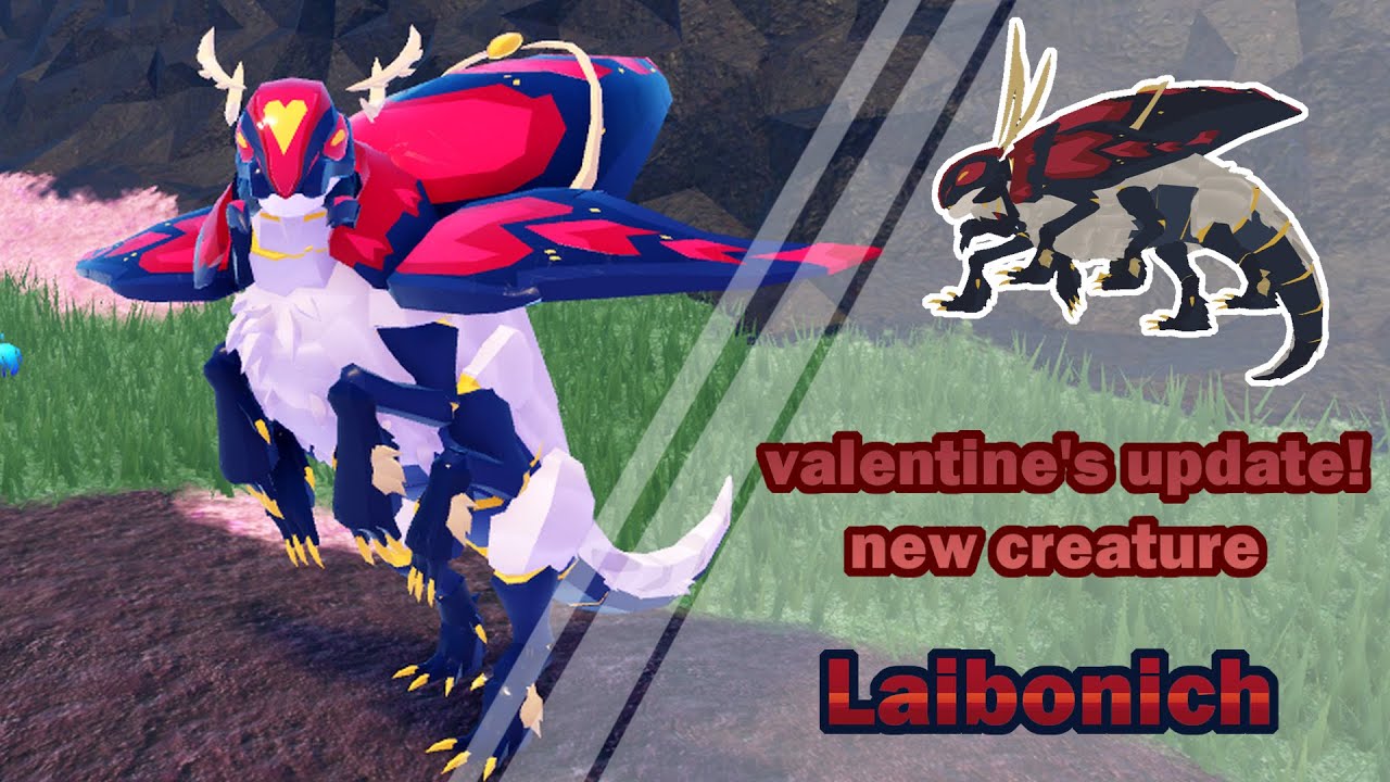 Valentine's update-New creature Laibonich! | Creatures of Sonaria - YouTube
