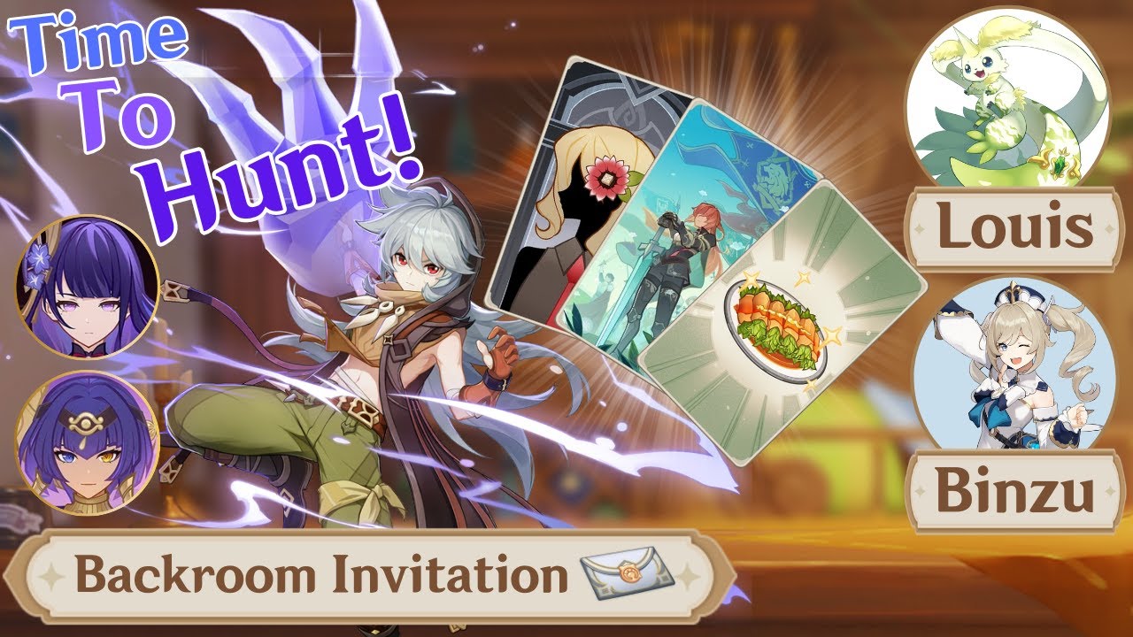 Razor EC CLAWS through the meta with Binzu || GITCG Backroom Invitation ...