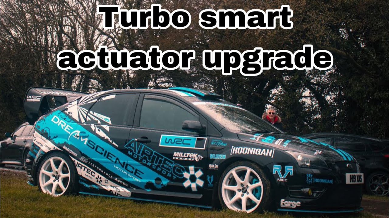 Mk2 Ford Focus ST turbo smart actuator install - YouTube