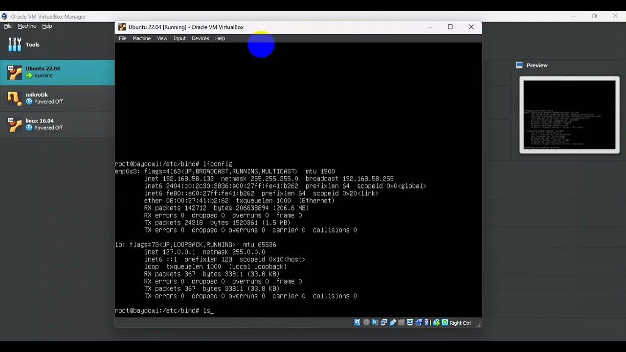 Konfigurasi DNS Server pada sistem operasi LINUX ubuntu 22.04 dengan menggunakan virtual - YouTube