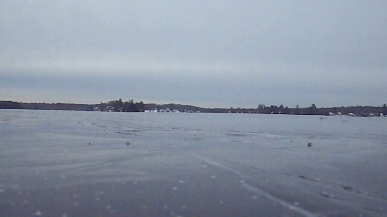 Sounds of an ice pressure ridge forming - YouTube