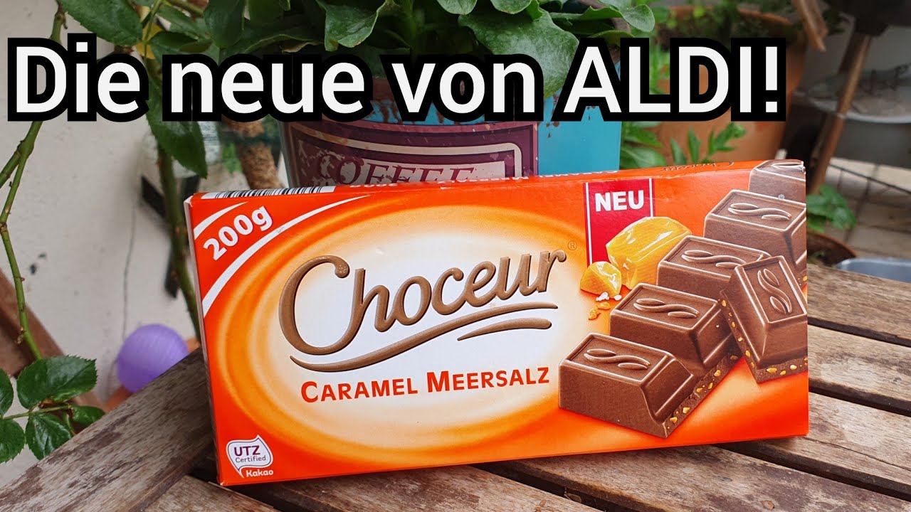 ALDI Schokolade Choceur Caramel Meersalz im Test | So gut wie die ...