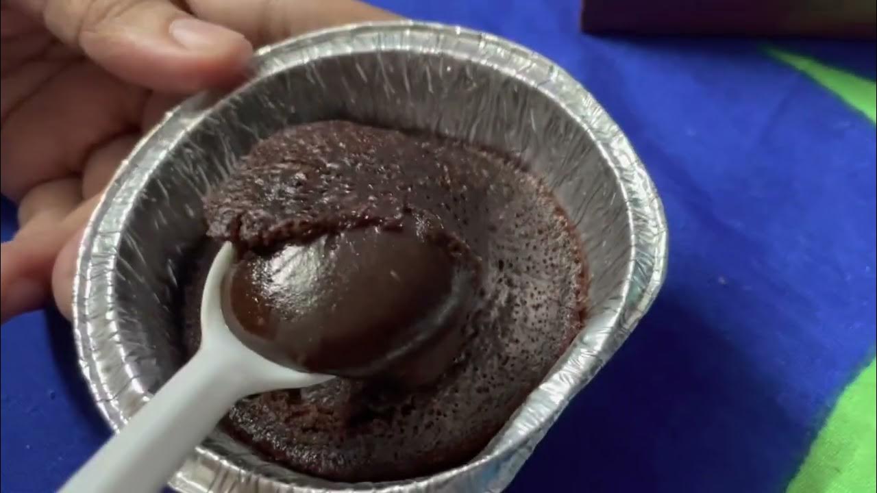 Melted Chocolava Cake From Domino’s l Blend_In_Smoothly - YouTube