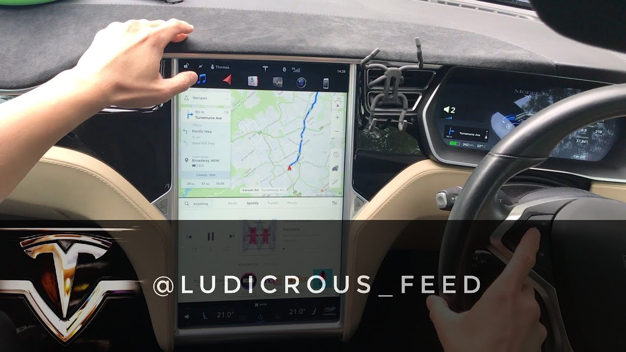 A Hitchhiker’s guide to the Tesla Model S Centre Screen - YouTube